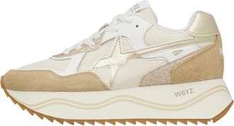 W6YZ W6Yz, Femme, Chaussures, Beige, Taille: 41 EU Deva W. Baskets