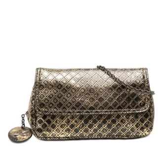 Bottega Veneta Sac bandouli&egrave;re Pre-owned - Femme - Pre-owned - Jaune - Taille: ONE Size