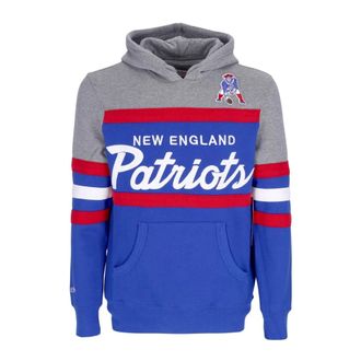 Mitchell & Ness NFL Headcoach Hoodie- New England Patriots - - Sweatshirts & Hoodies - Herren - Mehrfarbig - S