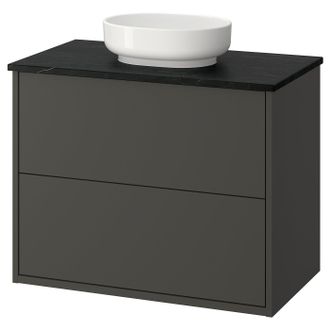 IKEA HAVB&Auml;CK / VINDEL&Auml;LVEN Waschbeckschr+Schubladen/Waschbeck