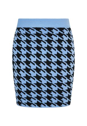 Mymo Strickrock Damen blau