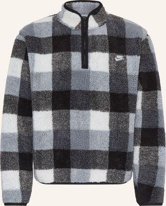 Nike Fleece-Troyer Club schwarz