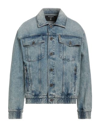 Balmain JACKEN & M&Auml;NTEL - Jeansjacken/M&auml;ntel auf YOOX.COM
