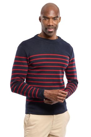 Armor Lux Herren Pull Marin Goulenez Homme Pullover, Mehrfarbig (Navire/Piment I78), XX-Large (Herstellergr&ouml;&szlig;e: 2XL)