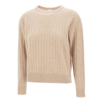 Eleventy Rundhalspullover - - Knitwear - Damen - Beige - L