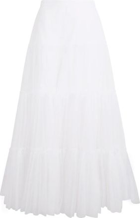 Philosophy di Lorenzo Serafini Jupe Longue Large - Femme - Jupes - Blanc - Taille: 36 FR