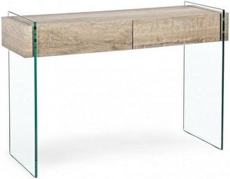 BIZZOTTO Bizzotto - Console moderne en bois 2 tiroirs 110x40x75h cm