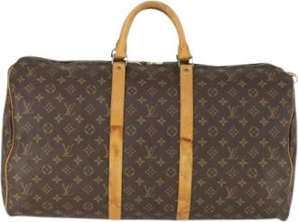 Louis Vuitton unisex, Pre-owned, Brun, Taille: ONE Size Sac week-end en toile Pre-owned