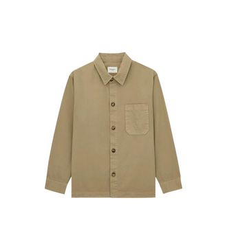 Saint Laurent Logo-embroidery Shirt Jacket