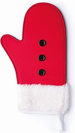 Excelsa Xmas Ofenhandschuh, Neopren, Rot/Weiß