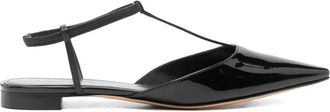 ERALDO point-toe flat pumps - Noir