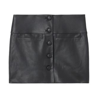 Proenza Schouler Minirock aus Kunstleder - - Skirts - Damen - Schwarzk - XS