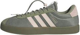 adidas Femme VL Court 3.0 Shoes, Tent Green/Wonder Quartz/Cyber met., 43 1/3 EU