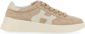 Hogan Femme, Chaussures, Beige, Taille: 35 EU Rebel Baskets