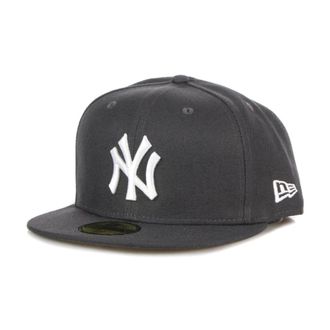 New Era Casquette Basic League Essential &agrave; visi&egrave;re plate - Homme - Accessoires - Gris - Taille: ONE Size
