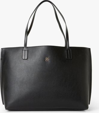 Tommy Hilfiger Cabas &agrave; plaque monogramme TH