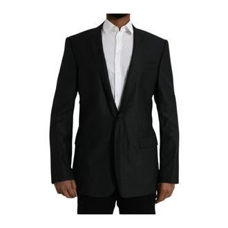 Dolce & Gabbana Jkt4017-P Blazer - Homme - Vestes - Noir - Taille: 2XL