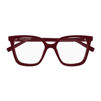 Saint Laurent Brillen - - Accessories - Damen - Rot - 53 MM