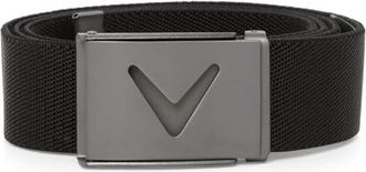 Callaway Golf 2024 V-Logo Web Tissu Extensible Homme Taille - Caviar