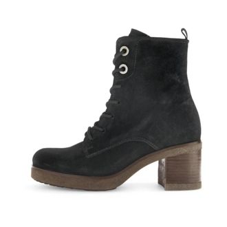 Gabor Schn&uuml;rstiefeletten - - Shoes - Damen - Schwarzk - 37 1/2 EU