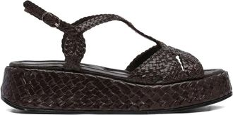 Toni Pons Sandalen mit Plateau - Braun