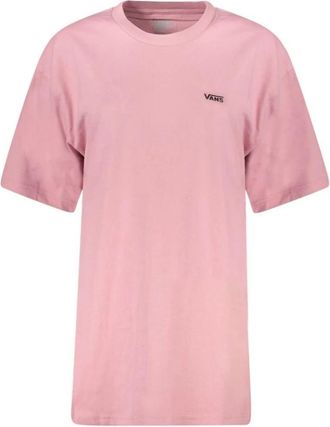 Vans Rosa Baumwoll Damen T-Shirt - - Tops - Damen - Rosa - XS