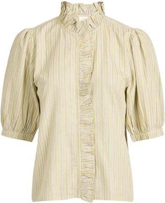 Petite Mendigote Blouse droite ray&eacute;e Taylor en coton