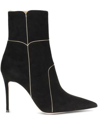 Gianvito Rossi Stiefel mit spitzer Kappe 95mm - Schwarz
