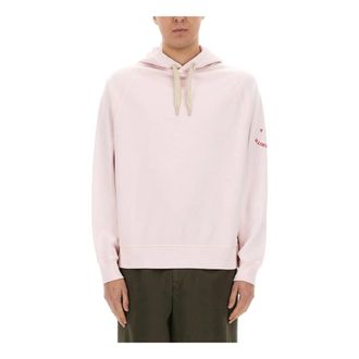 Paul Smith Happy Emb Hoodie - - Sweatshirts & Hoodies - Herren - Rosa - XL