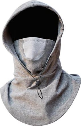 Generic Cagoule de ski - Cagoules respirantes pour homme | Cache-cou au design intégré pour la famille, les amis, les collègues, gris, Refer to description