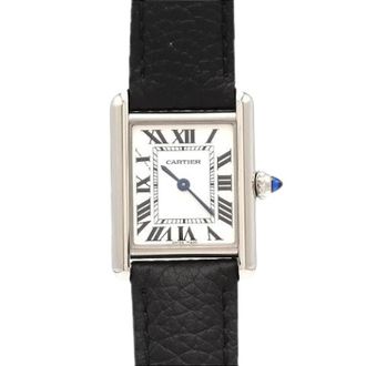 Cartier Pre-owned Tank Must Edelstahl Quarz - - Pre-owned - Damen - Grau - ONE SIZE