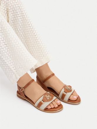 Nine West Pantoletten Nine West CEO-6165-33 Braun