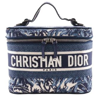 Dior Pre-owned Canvas Handtaschen - - Pre-owned - Damen - Blau - ONE SIZE