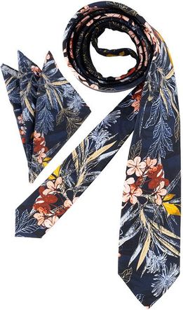 Olymp Herren Krawatte mehrfarbig Gemustert