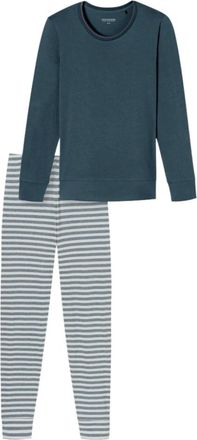 Schiesser Damen, Nachtw&auml;sche & Lounge, Blau, 2XLGr&ouml;&szlig;e