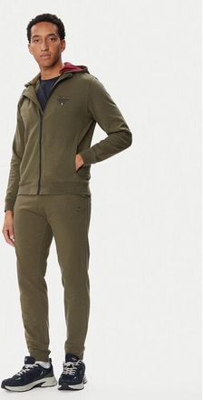 Aeronautica Aeronautica Militare Jogginganzug 262TF0108UF00662 Khakifarben Regular Fit