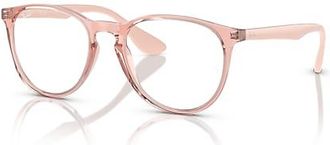 Ray-Ban Erika Optics Rosa Fassung Demo Gläser Glas Polarisiert 51-18