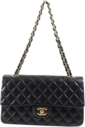 Chanel Sac bandouli&egrave;re vintage Pre-owned - Femme - Pre-owned - Noir - Taille: ONE Size