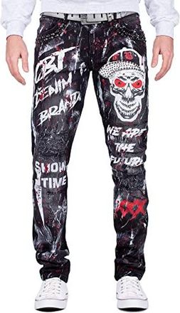 Cipo & Baxx Jeans pour Homme CD700-bans Noir W34/L32