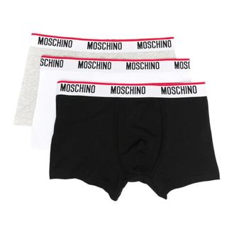 Moschino Homme, Sous-v&ecirc;tements, Multicolore, Taille: 2XL Boxer Tri-Pack