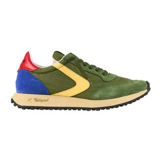 Valsport Vintage Nylon Sneaker Gr&uuml;n Multicolor - - Shoes - Herren - Gr&uuml;n - 45 EU