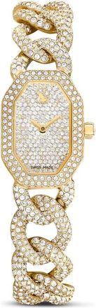 Swarovski Femme, Accessoires, Jaune, Taille: ONE Size Dextera Chain Watch