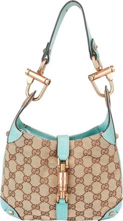 Gucci Crossbody Bags - Gucci GG Monogram Jackie Shoulder Bag - Gr. unisize - in Bunt - f&uuml;r Damen