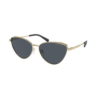 Michael Kors Goldene Metallsonnenbrille