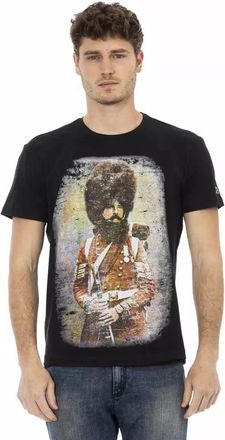 Trussardi Action Kurzarm-T-Shirt - - Tops - Herren - Schwarzk - L