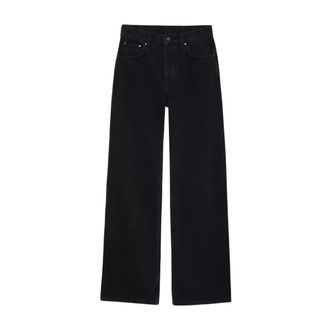 Anine Bing Wide Jeans - - Jeans - Damen - Schwarzk - W27