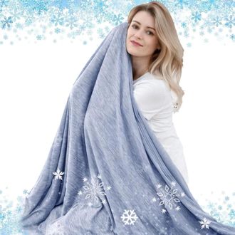 Generic Convenientto Summer Ultimate Kühldecke, Forcipower Kühldecken Für Personen, Die Nachts Schwitzen, Doppelseitig, Atmungsaktiv, Eiskalt, Bequem, Atmungs