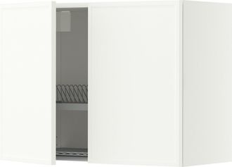 IKEA METOD Wandschrank/Abtropfgest./2 T&uuml;ren