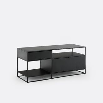 La Redoute Interieurs Meuble Tv En M&eacute;tal Acier Largeur 120 Cm Miva