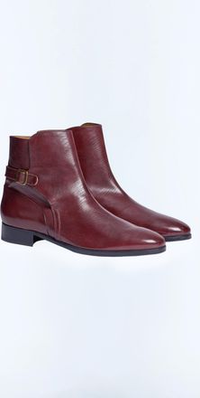 Fursac Bottines Jodhpur en cuir de vachette - Taille 40 - Homme